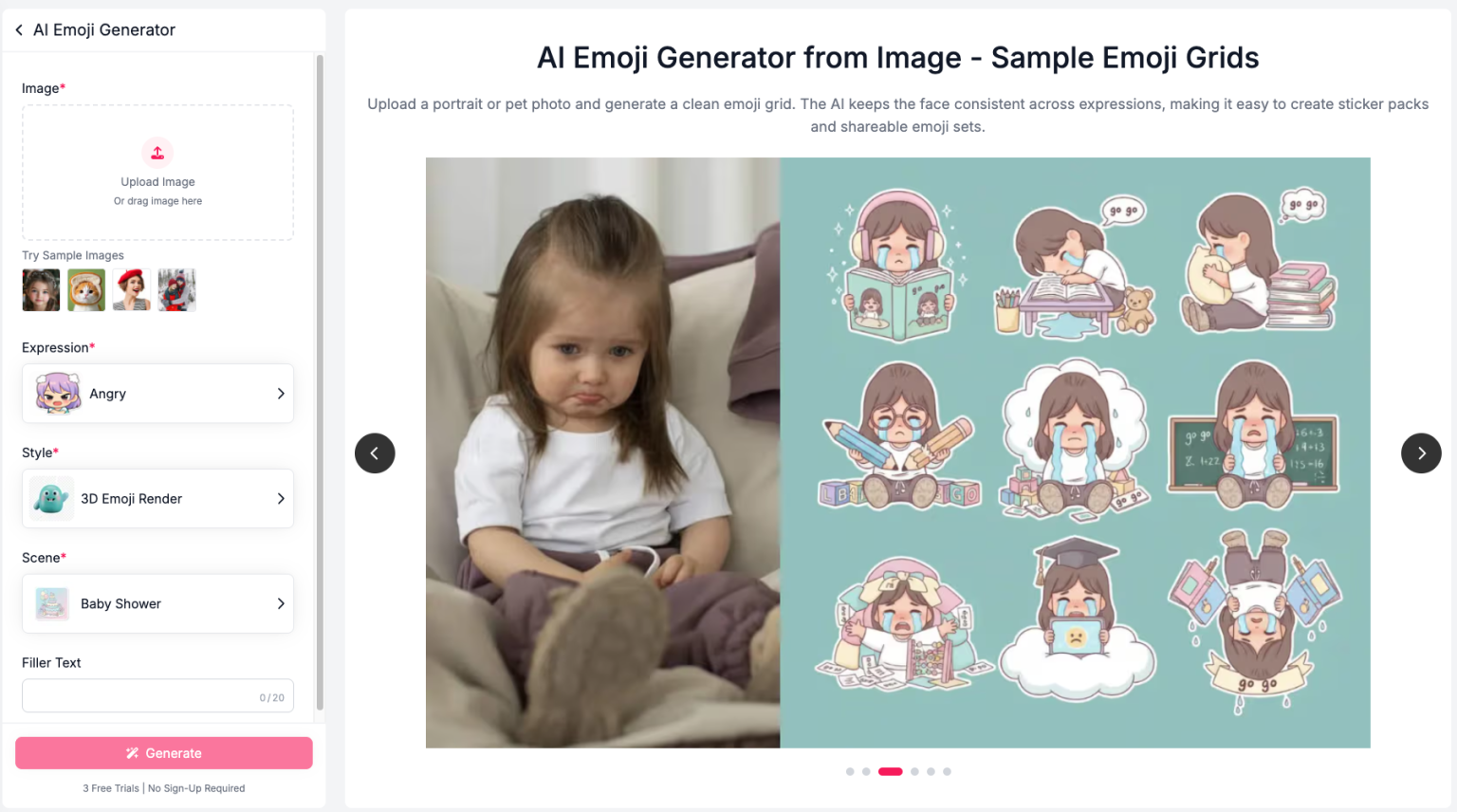 Photo to Emoji Grid: Turn One Photo into a Consistent Emoji Pack (No ...